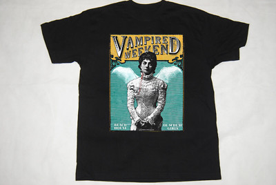 Vampire Weekend Band Black T-Shirt Cotton Full Size Unisex | eBay