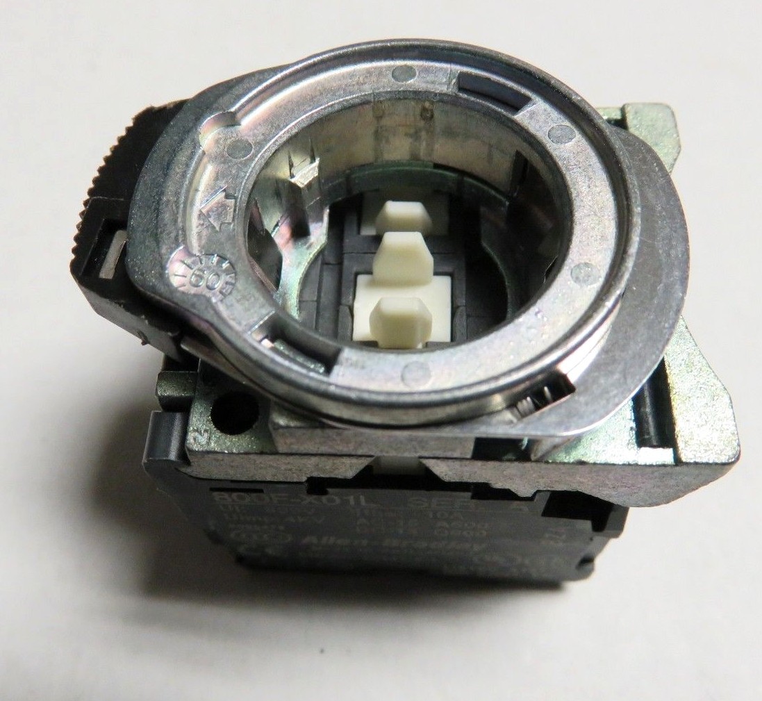 Lot 3x Allen Bradley 800F-X01L Series A Normally Closed Late Break ...