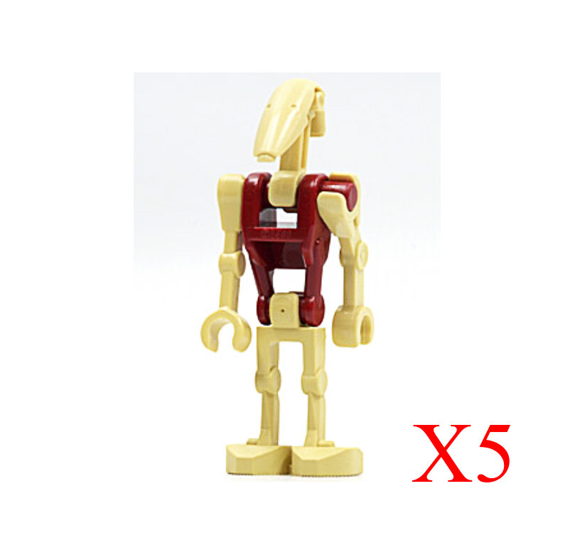 Lego Battle Droid Super Commando Pilot Security Droid Star Wars ...