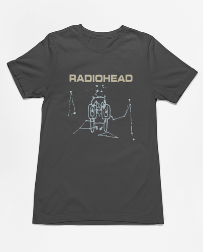 Radiohead Rock Band Album Concert Tour Merch Vintage 100% Cotton Shirt ...