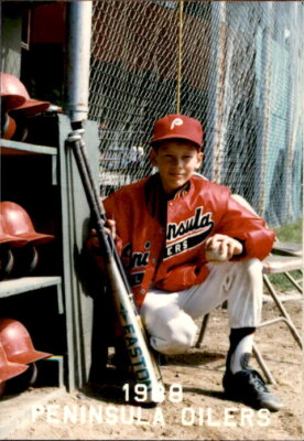 1988 Peninsula Oilers #26 Russell Teel Bat Boy Nikiski Alaska AK ...