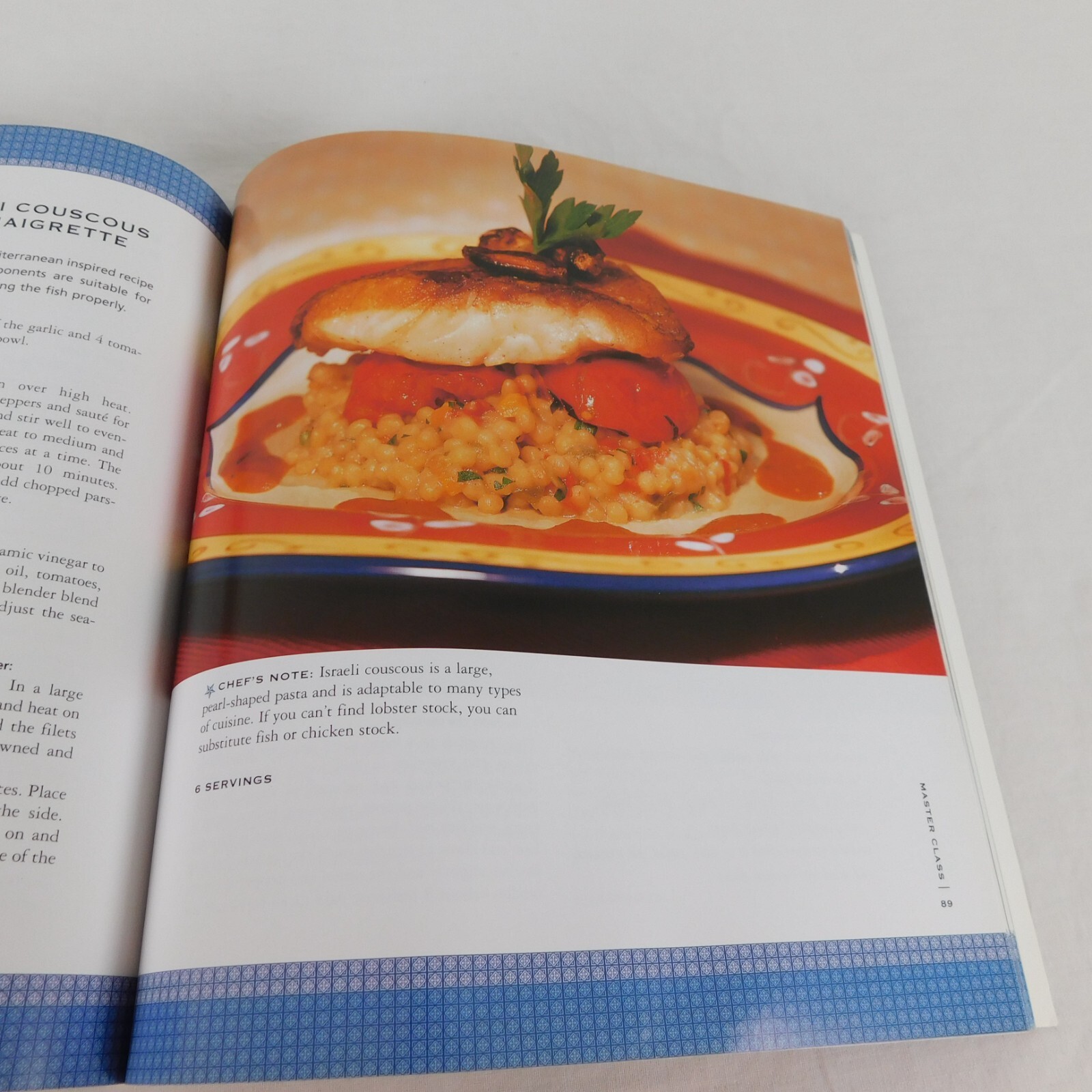 Master Class at Johnson & Wales PB 2003 Cookbook Recipes Appetizers ...