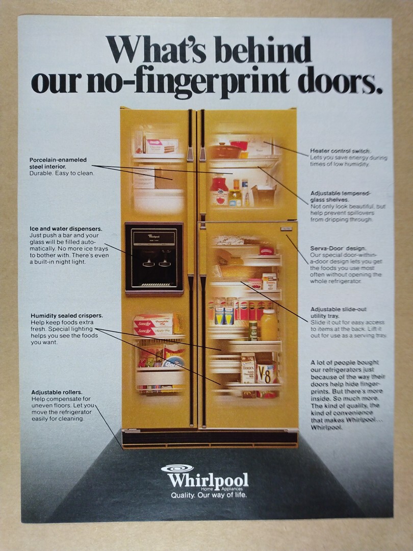 Old Whirlpool Refrigerator Model Numbers Used Whirlpool Side By Side