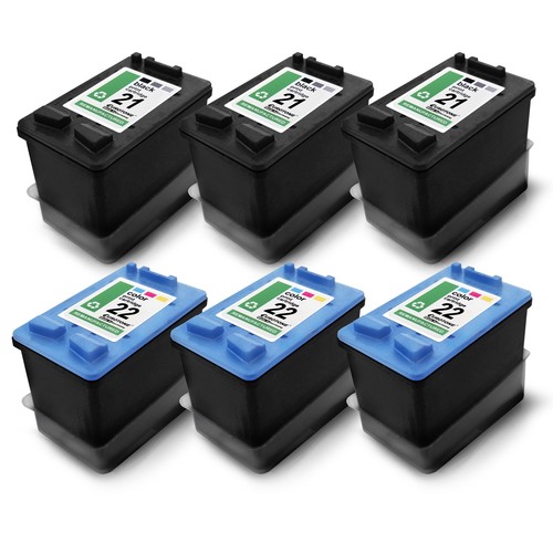 6x Eurotone ECO Patrone 3+3 f r HP PSC-1402 PSC-1415 PSC-1410 DeskJet D ...