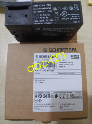 1pcs New SCHMERSAL Safety door switch AZM170-11ZRK 24VAC/DC | eBay
