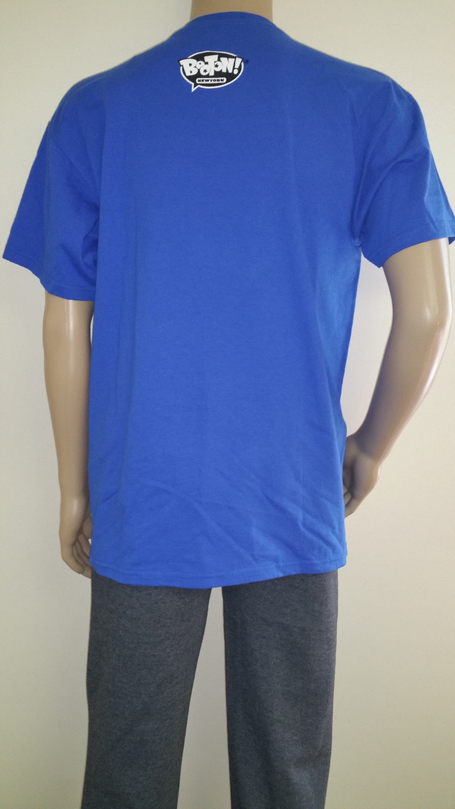 Booton New York Men's Blue NY Booton Graphic T-shirt The New Basketball ...