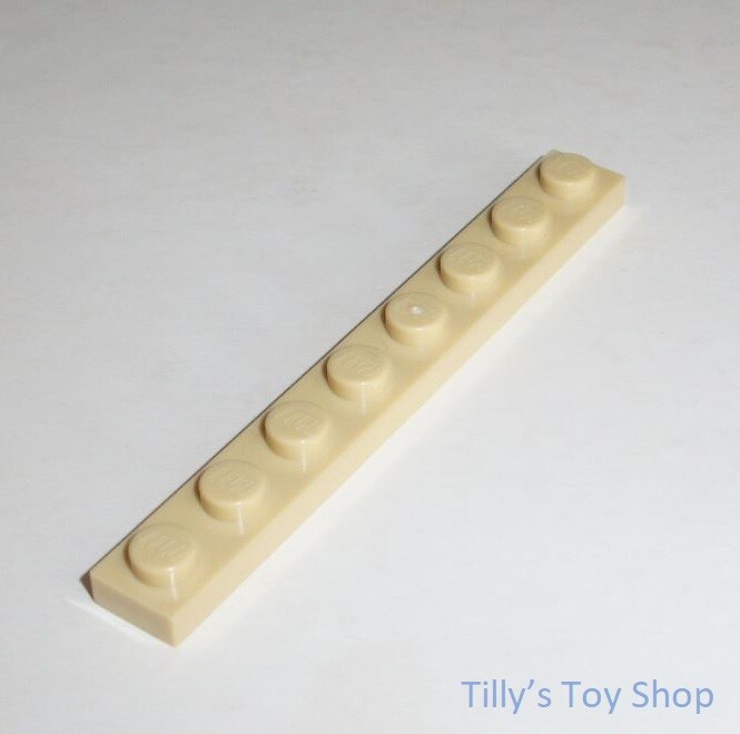 Lego - 1x8 Stud Thin Tiles Bricks - ID 3460 - Pick Colour & Pack Size ...