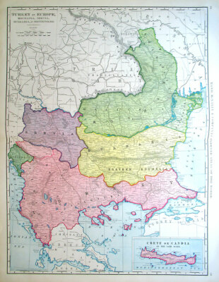 1900-Now - Map Of Balkan - Vatican