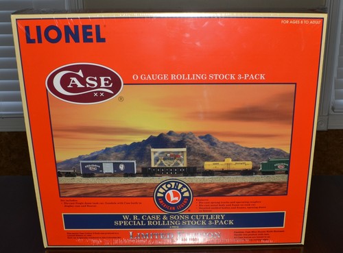 Lionel New & Sealed Case & Sons Cutlery Special Rolling Stock Set No. 6 ...