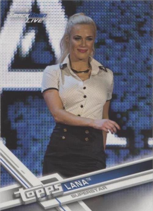 2017 Topps WWE Then Now Forever - Lana #153 for sale online | eBay