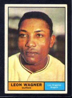 1961 Topps #547 Leon Wagner LOS ANGELES ANGELS ~ EX | eBay