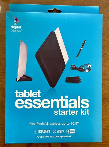 iPad Tablet Case Essentials Starter Kit for 10.5" Tablet Digital Basics ...