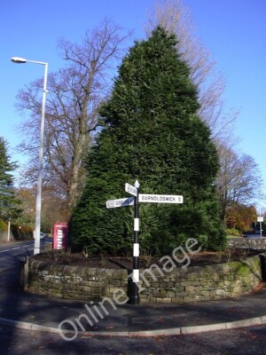 Photo 6x4 Road Sign, Gisburn Road Barrowford c2009 | eBay UK