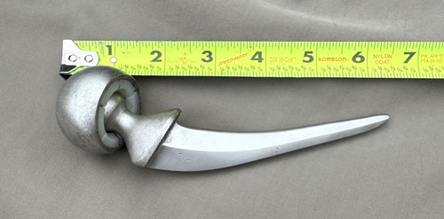 Vintage Medical Artificial Hip Replacement Ball Joint with Teflon ...