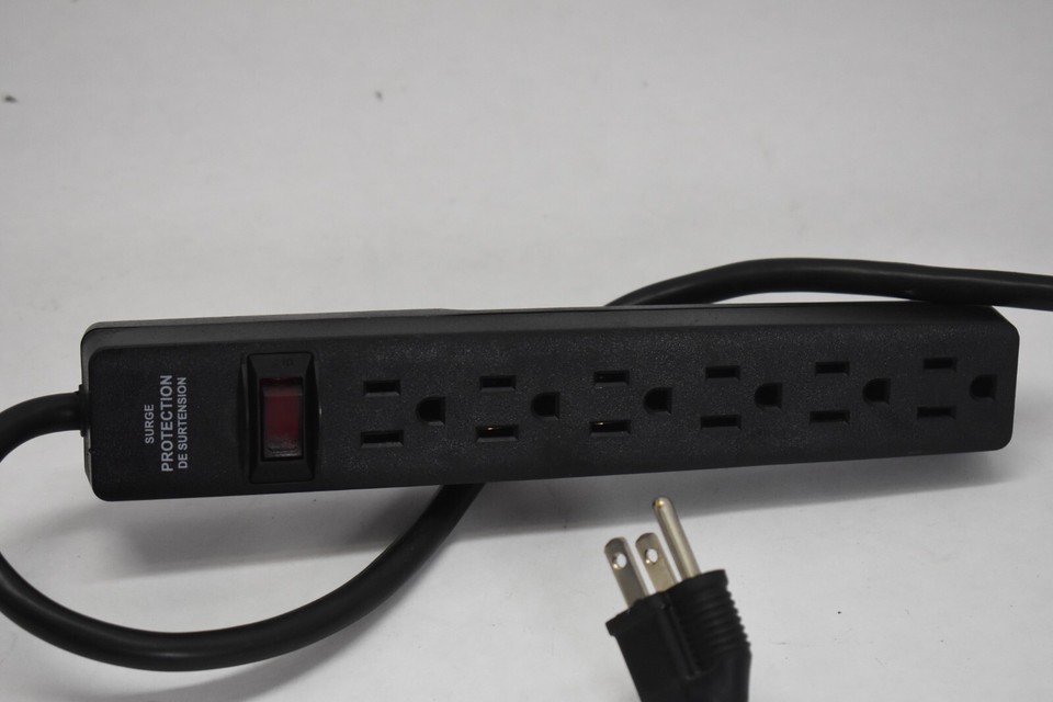 Surge Protection Relocatable Power Tap E192912 Type 3 Outlet 120Vac ...