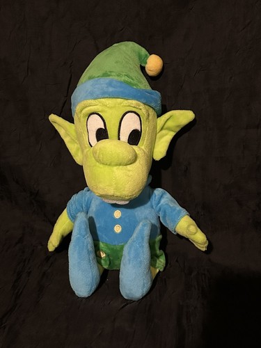 Universal Studios The Simpsons Elf Plush 18” Christmas Happy Green Toy ...