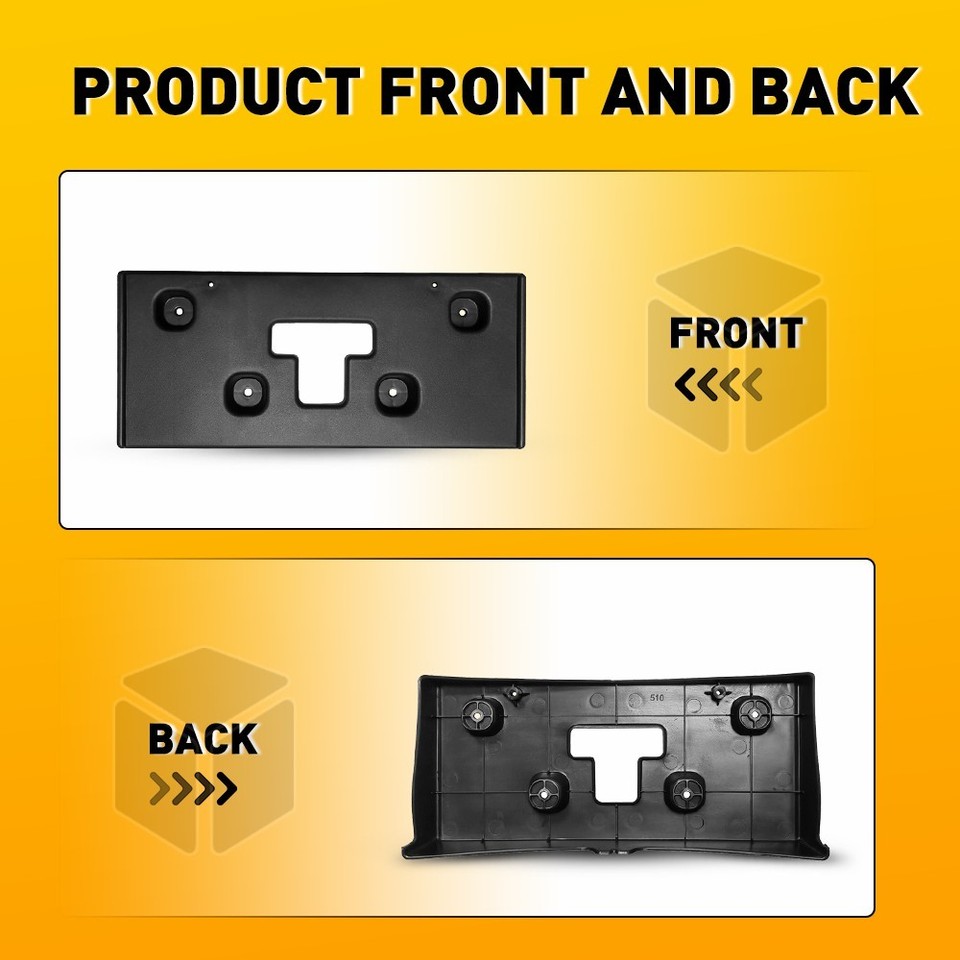Front License Plate Frame Tag Holder Bracket For 2017-2022 Buick Encore ...