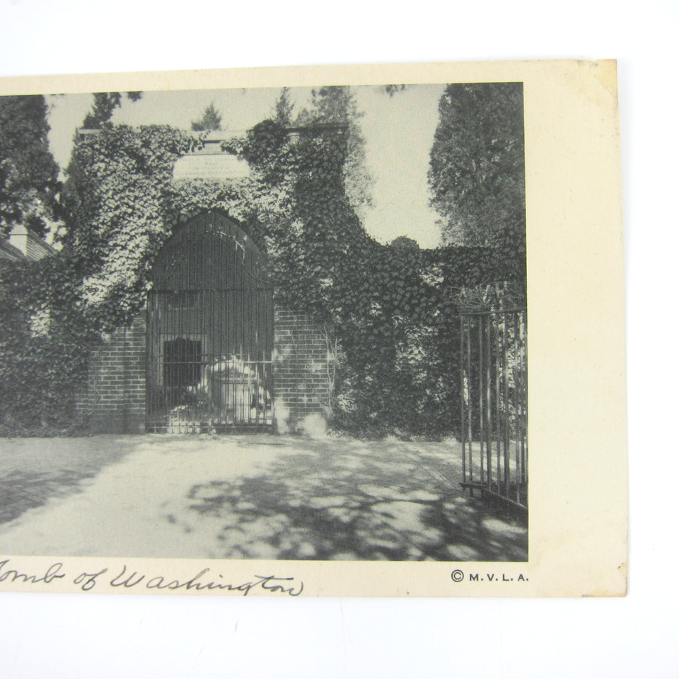 Vintage Postcard Tomb of Washington Mount Vernon Virginia George ...