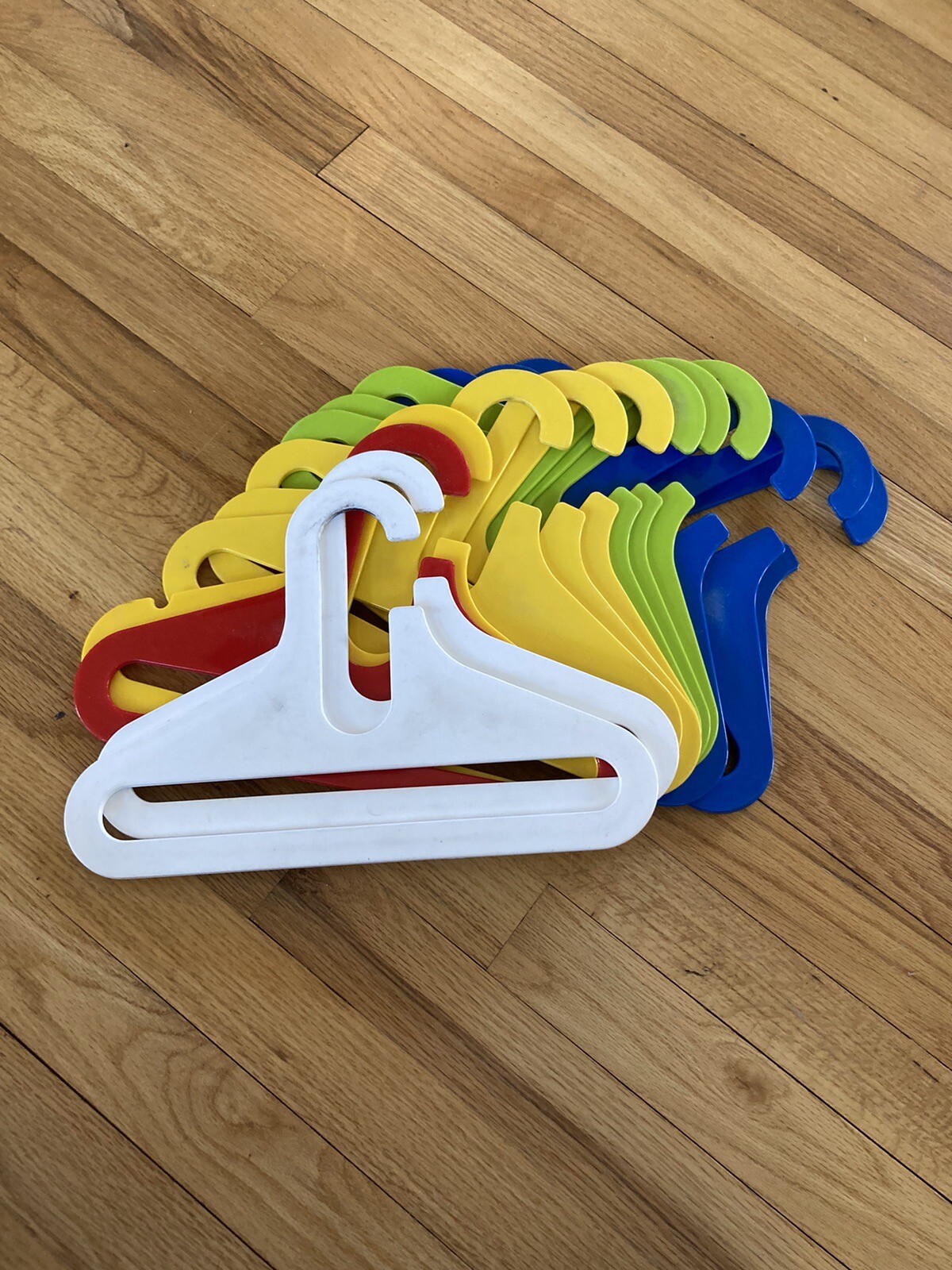 Vintage Mod Plastic Kartell Era Coat Hangers Lot Of 1… - Gem