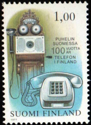 Finland #Mi821 MNH 1977 Telephone Centenary [606] | eBay