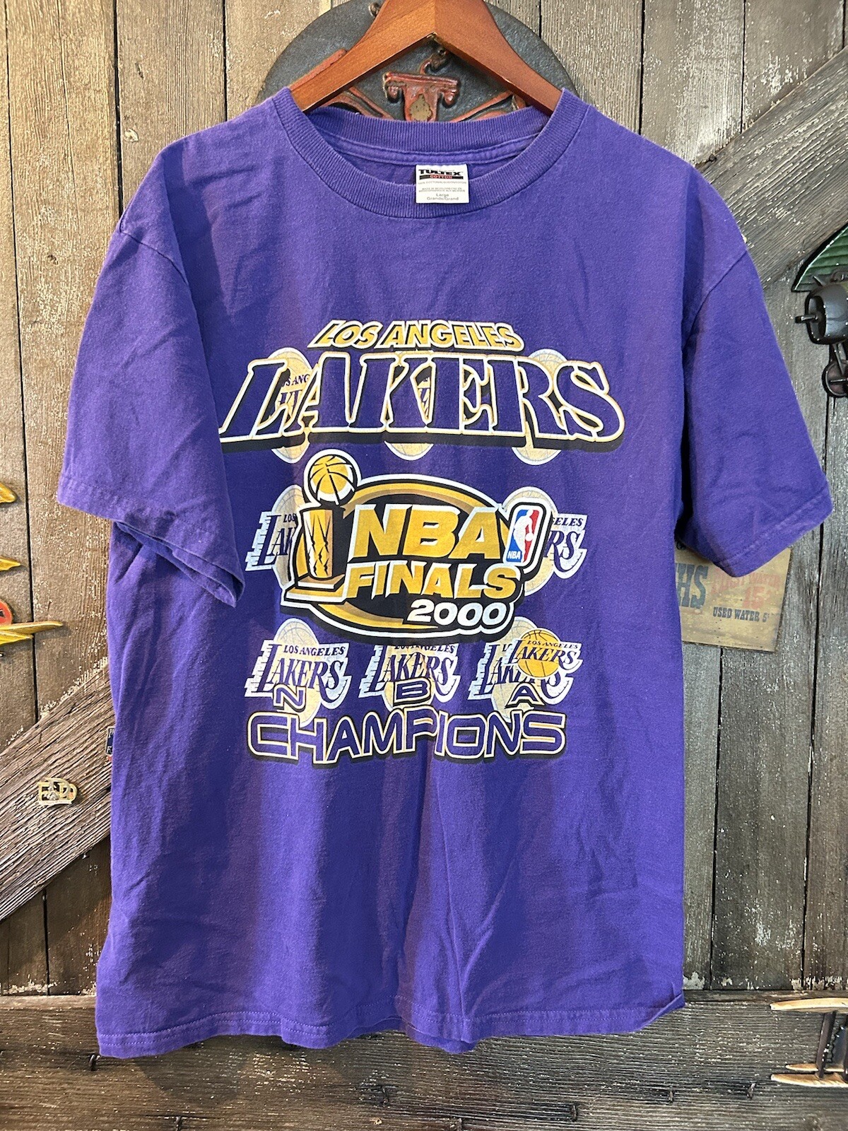 2000 NBA Los Angeles Lakers LA Finals Champions VTG G… - Gem