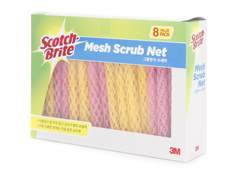 3M Scotch-Brite Mesh Scrub Net Dish Wash Scourer(300*300mm) Scrubber ...