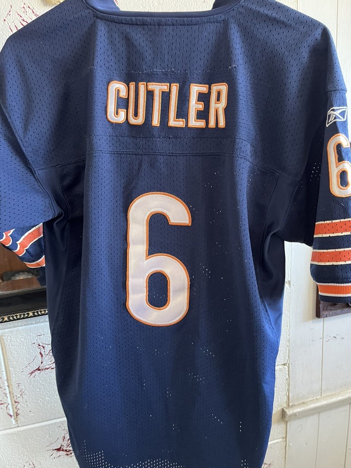 Chicago Bears Jay Cutler jersey #6 mens size XL For Reebok blue NFL | eBay