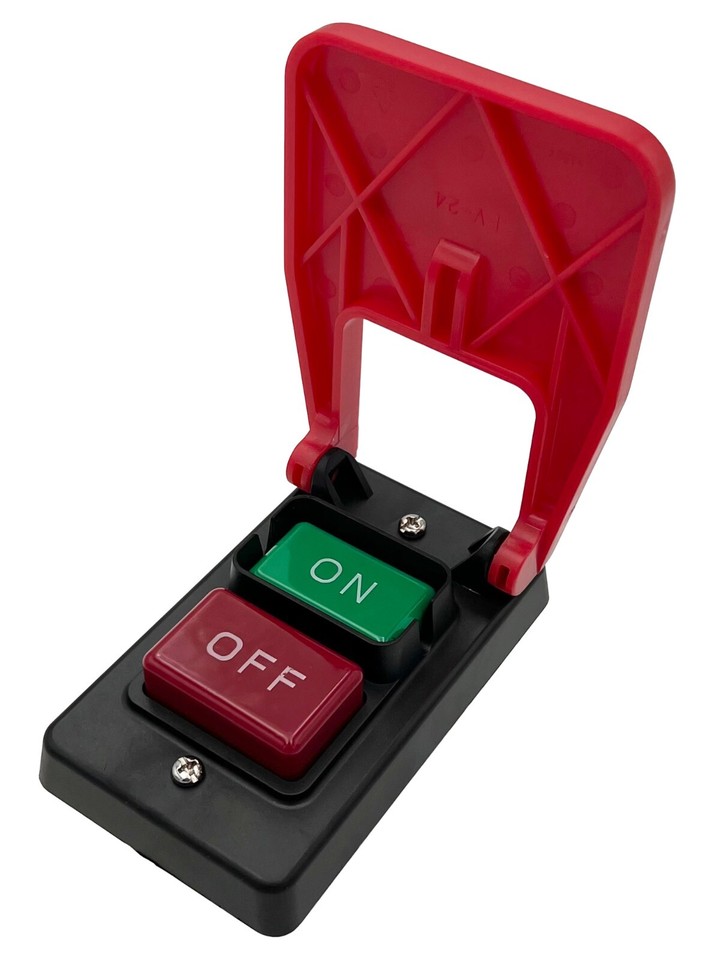 Emergency Shutoff Stop 110/220 Volt Paddle On/Off Switch. Table Saw ...
