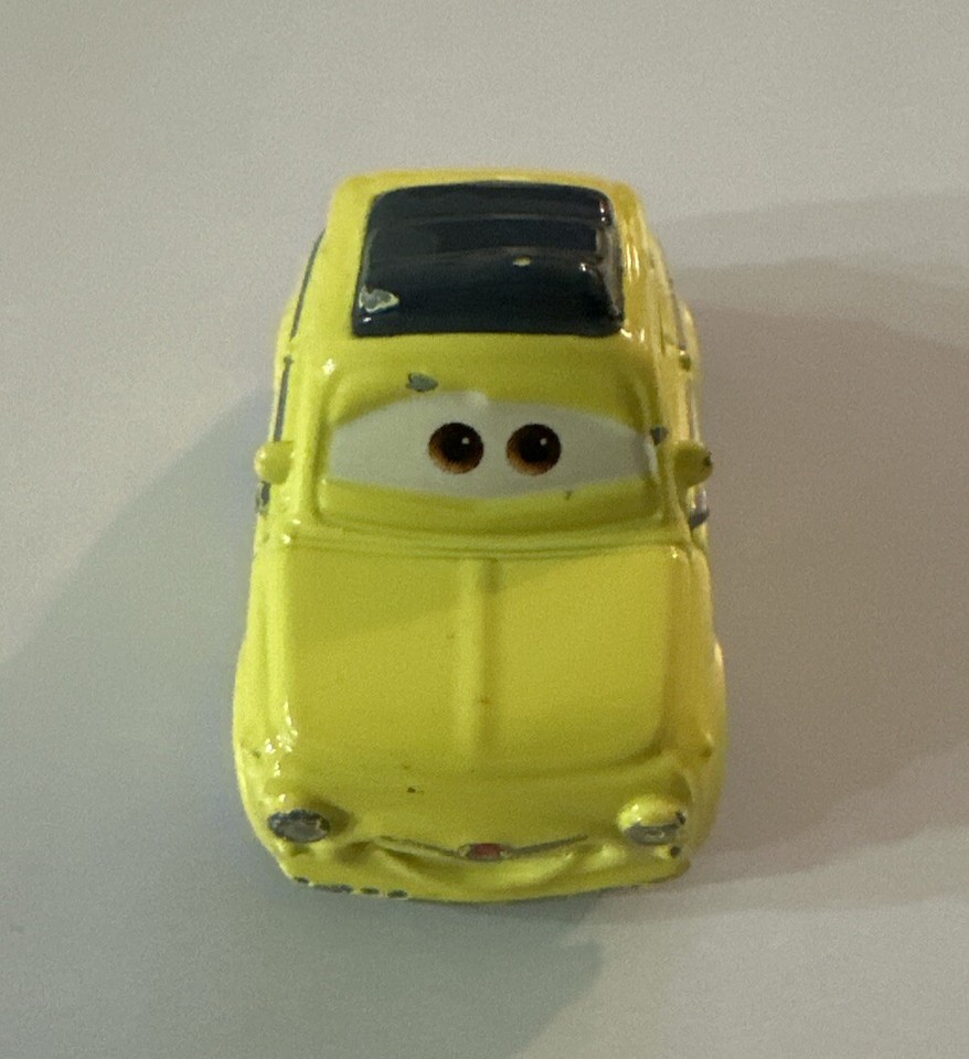 Disney Pixar Cars Yellow Luigi Car Diecast Metal | eBay