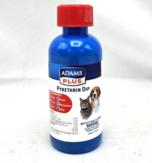Adams Plus Pyrethrin DIP for Dogs and Cats 4 Ounce 3006017 for sale ...
