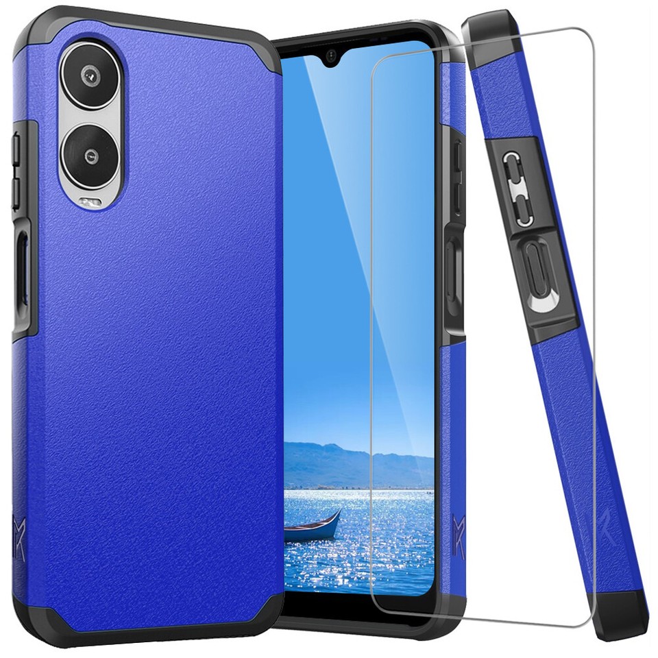 For AT&T Verge (SL219A) Phone Case Dual Layer Hard Hybrid Cover ...