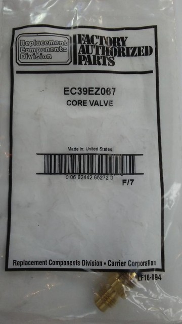 Carrier Bryant HVAC Core Valve EC39EZ067 Fastest Coremax Scca07h for ...