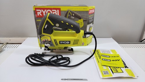 Ryobi JS481LGD Corded 4.8 Amp Orbital Jig Saw with SPEEDMATCH ...