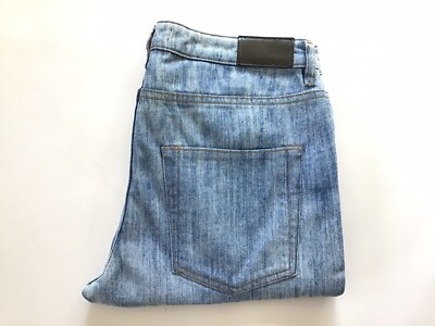 $295 Diesel Women’s Black Gold Type-1820 Straight Cropped Jeans Light ...