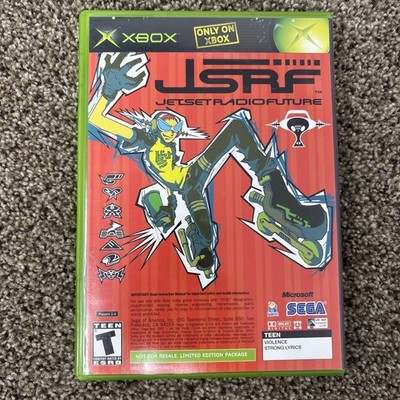 JSRF Jet Set Radio Future & Sega GT 2002 Original Microsoft Xbox CIB ...