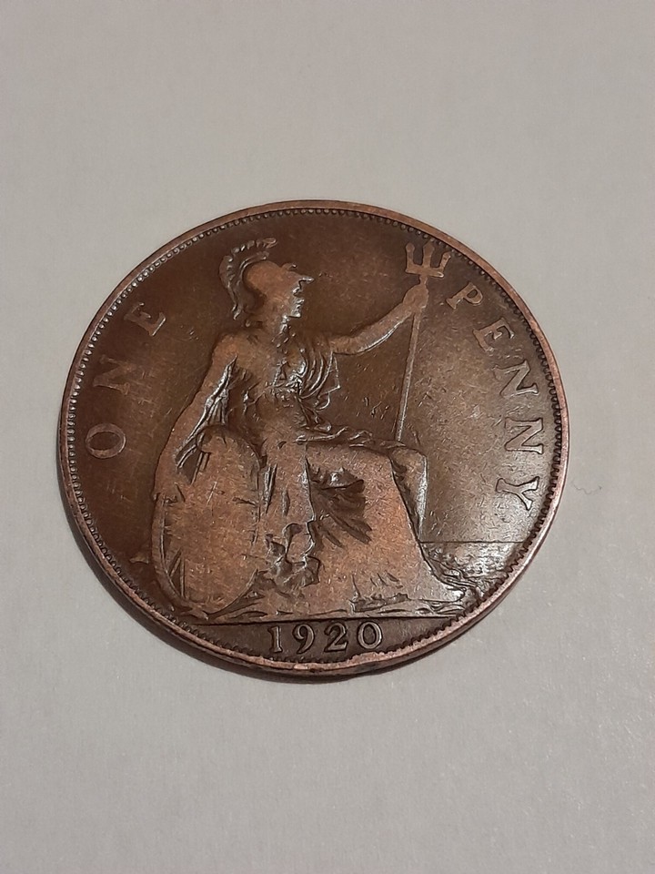 1920 One Penny Coin. King George V. | eBay UK