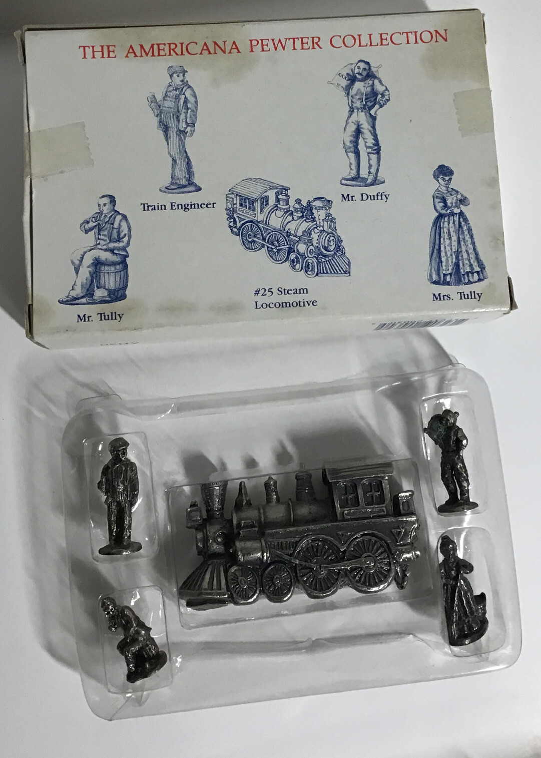Liberty Falls Americana Collection 5 Different Sets Of Pewter Figurines ...
