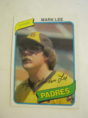 1980 Topps #557 Mark Lee Baseball Card, Good Cond (GS23-10) | eBay