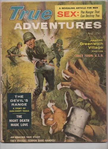 True Adventures Vol. 27 #1 1.8 GD- New Publications 1958 Pulp Mens ...