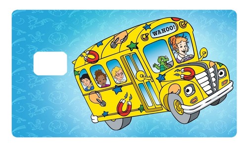 Magic School Bus Fan Art Credit Card Decal | eBay