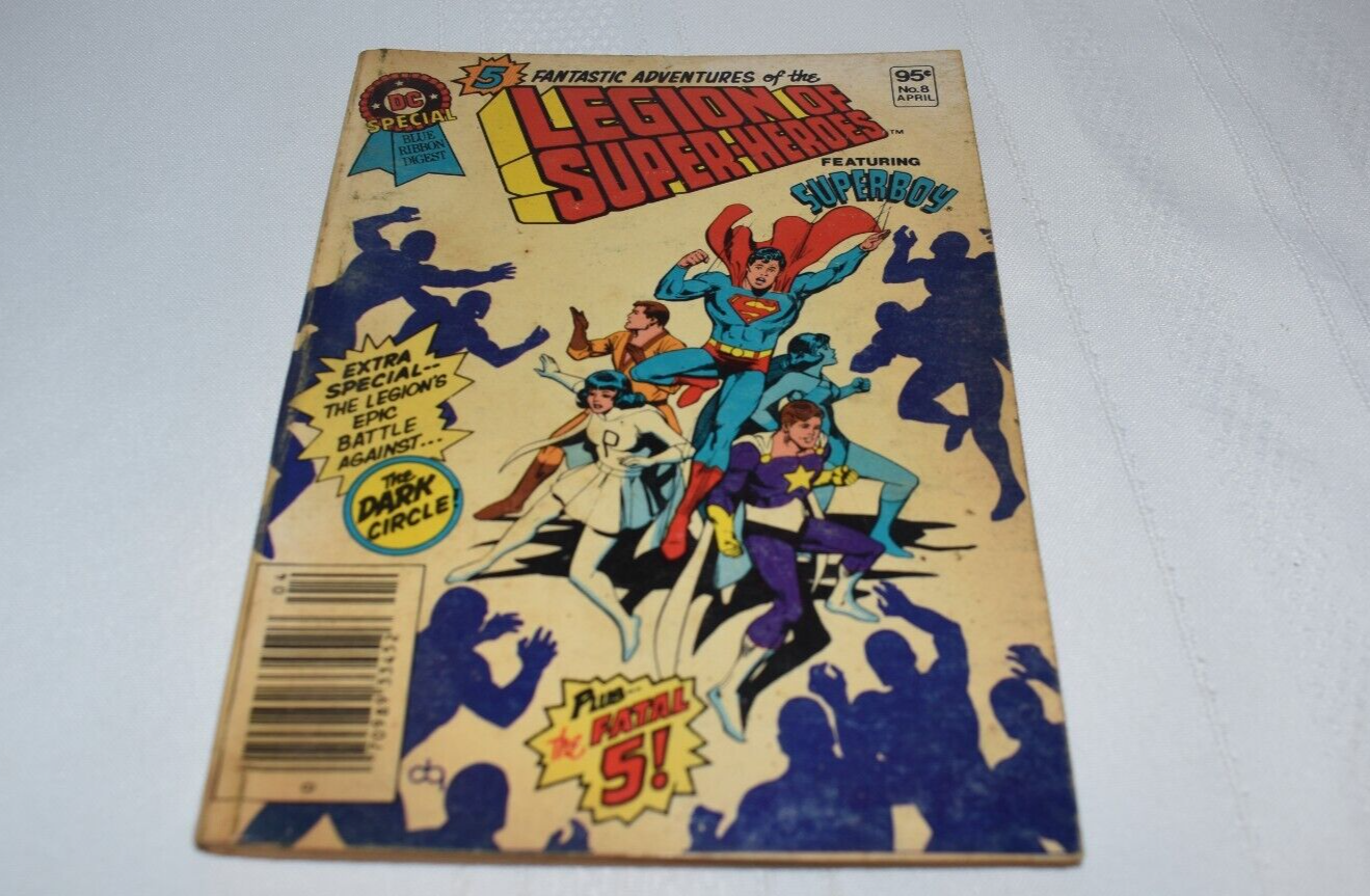 Best of DC Blue Ribbon Digest Legion of Super-heroes No. 8 April 1981 ...