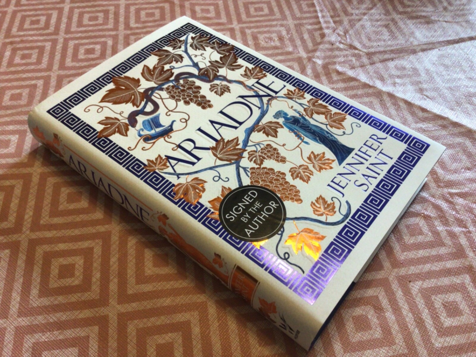 Ariadne - Jennifer Saint - Super Ltd HB 1stEd - signed by the author ...