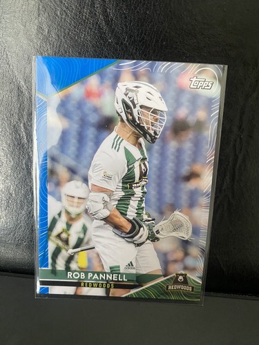 Rob Pannell 2022 Topps Premier Lacrosse League PLL Blue Parallel Card ...