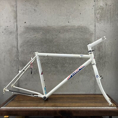 Vintage Fisher Frame Set HK-II Evolution Mountain Bike White HKII Cafe ...