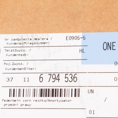 NEW BMW X6 E71 FRONT RIGHT SHOCK ABSORBER 37116794536 2012 OEM | eBay