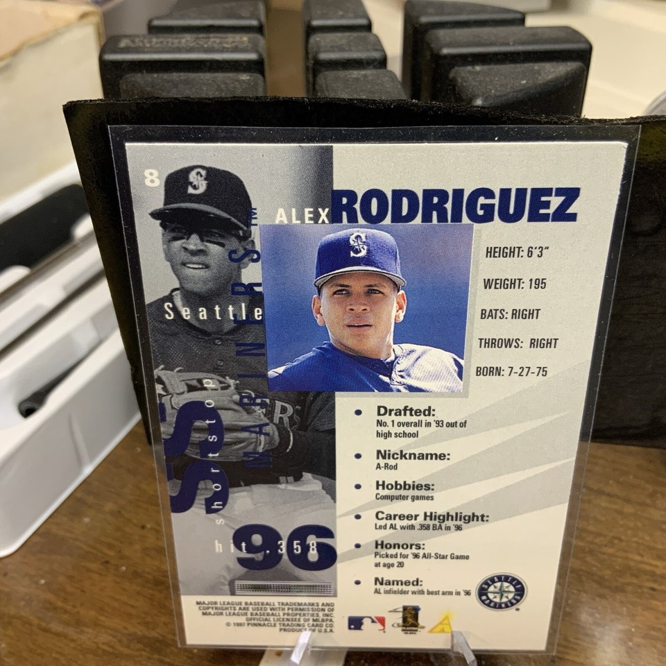 1997 Pinnacle Inside '97 Alex Rodriguez Baseball Card #8 | eBay