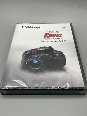 Canon DVD EOS Rebel Tutorial Guide and Instructional Video DVD New ...