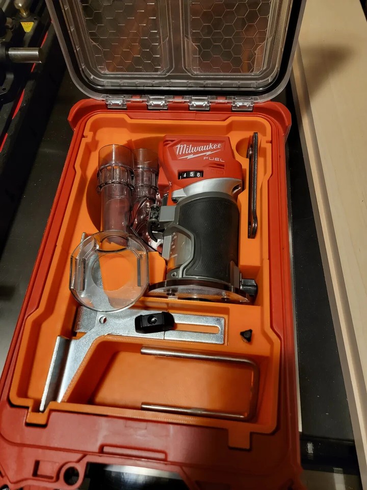 Milwaukee Packout Compact Organizer - Router Insert + Blank Insert | eBay