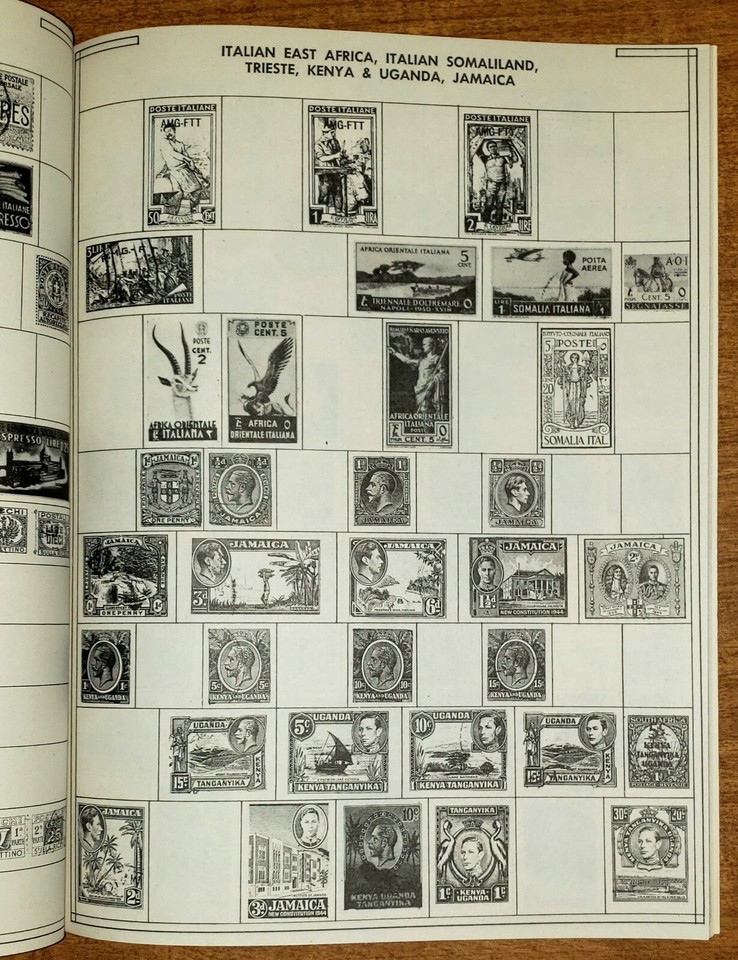 (2) Around the World Postage Stamp Albums 1952 ~ All Countries STAMPS ~ MAPS | eBay