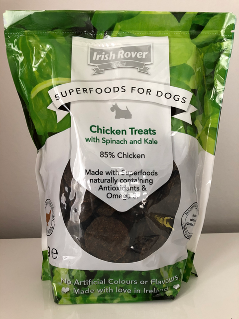 3x Irish Rover Superfoods Dogs Food Meat Treats Chicken Sweet Potato ...